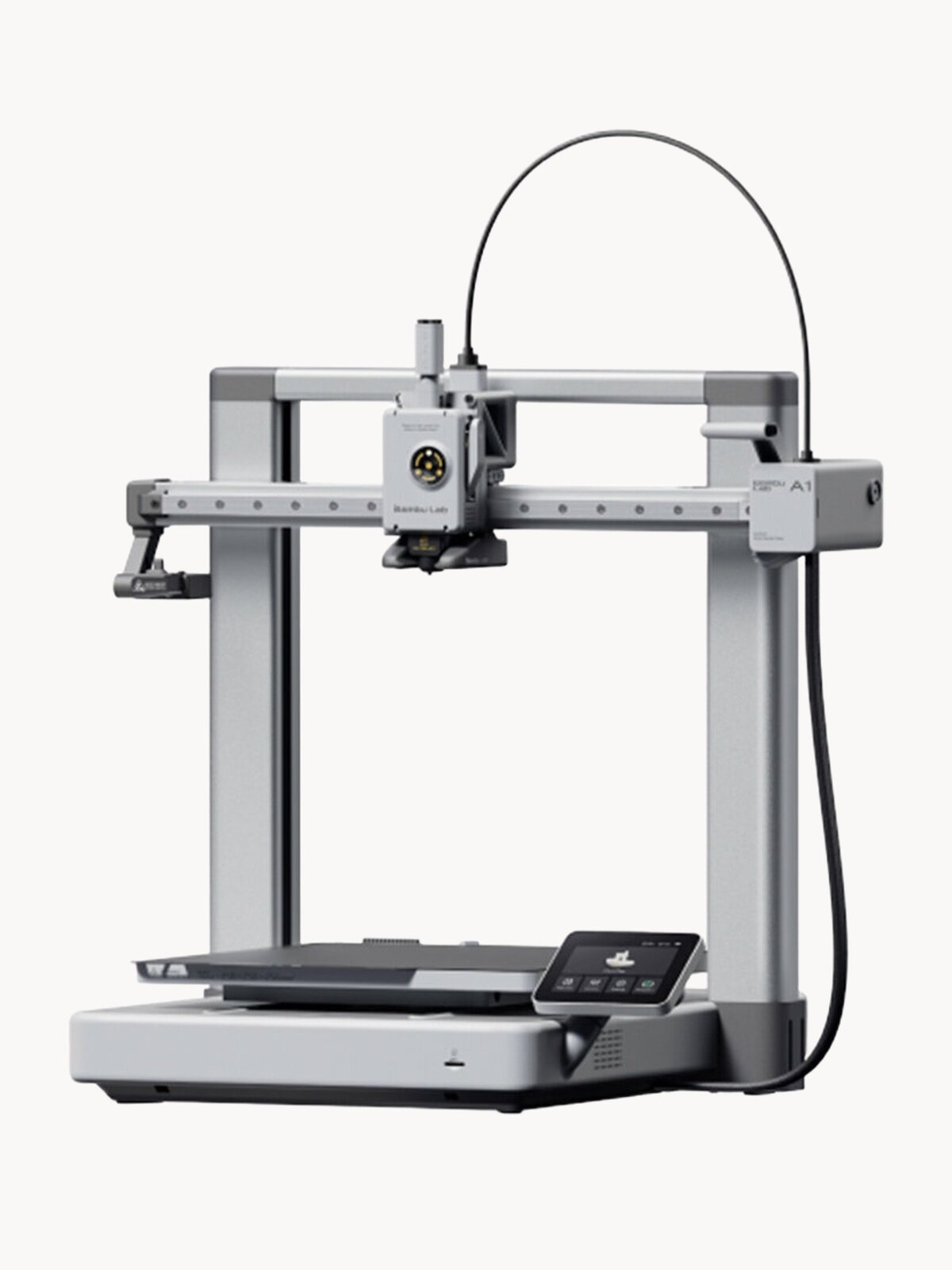 3D принтер Bambu Lab A1. Версия EU. Закрытый корпус, С камерой, С экраном 3.5", С PEI Столом, Технология FDM, Рабочая область — — 256×256×256мм, Скорость — — 500мм/с, Автоматическая калибровка, Поддержка управления телефоном