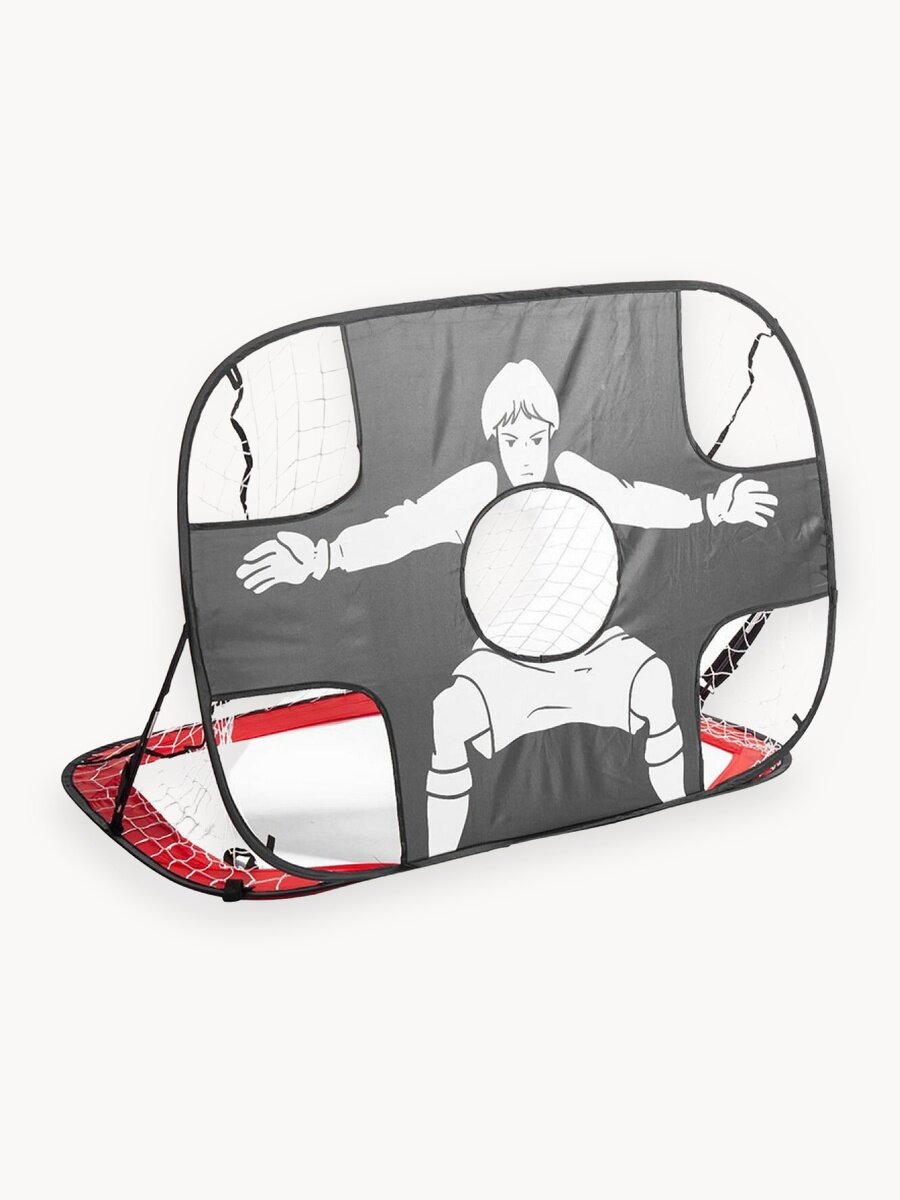 Ворота футбольные детские складные120 х 80 х 80 см, тренажер для отработки ударов, сумка в комплекте