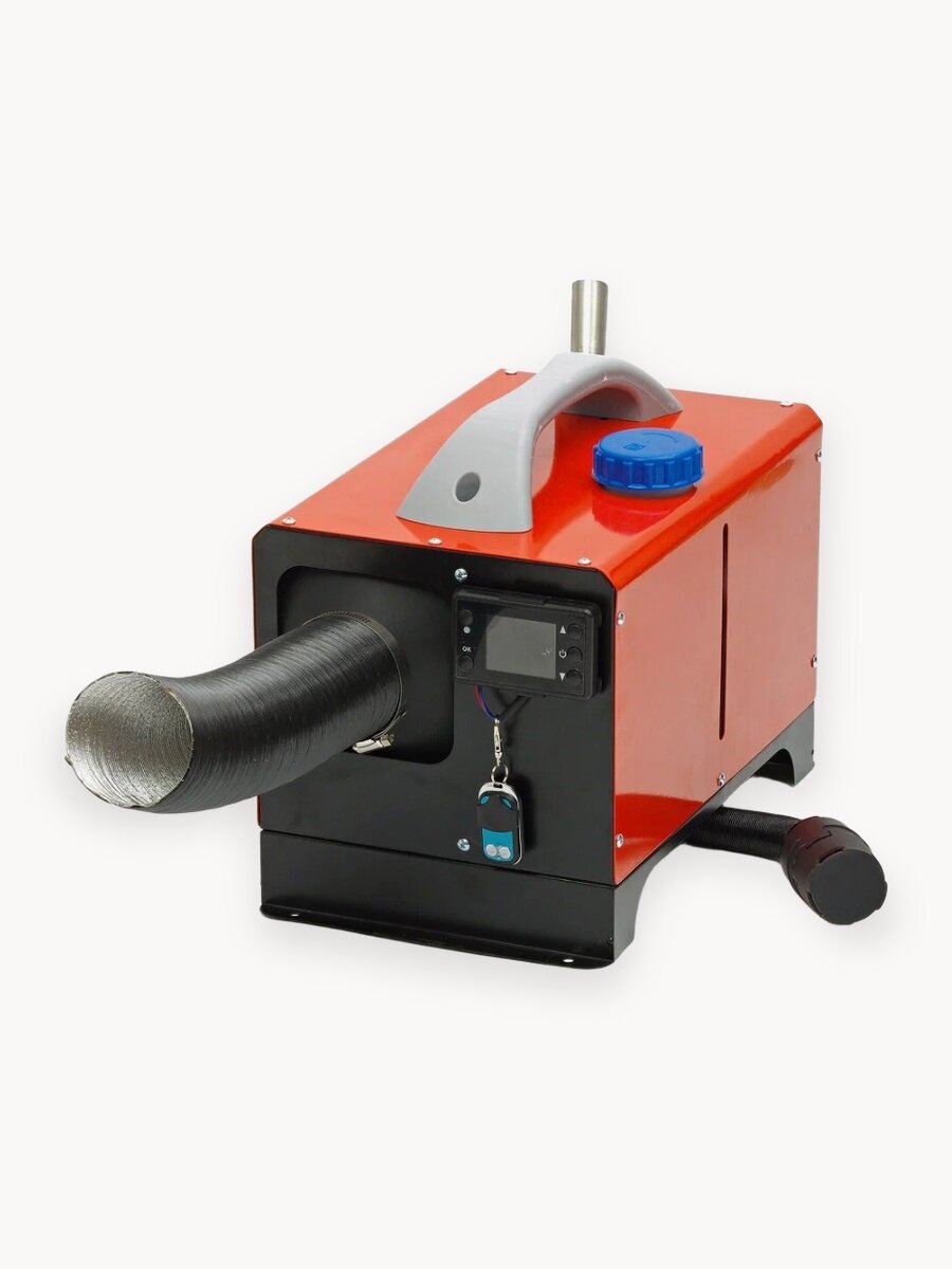 Переносной автономный дизельный отопитель Terbo JH мощностью 5 кВт (kW), обгреватель, автономка, «сухой фен»