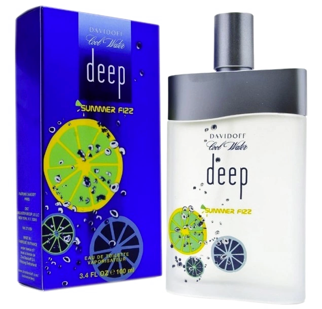 Davidoff Cool Water Deep Summer Fizz для мужчин туалетная вода 100 мл / Давыдов Саммер Физ