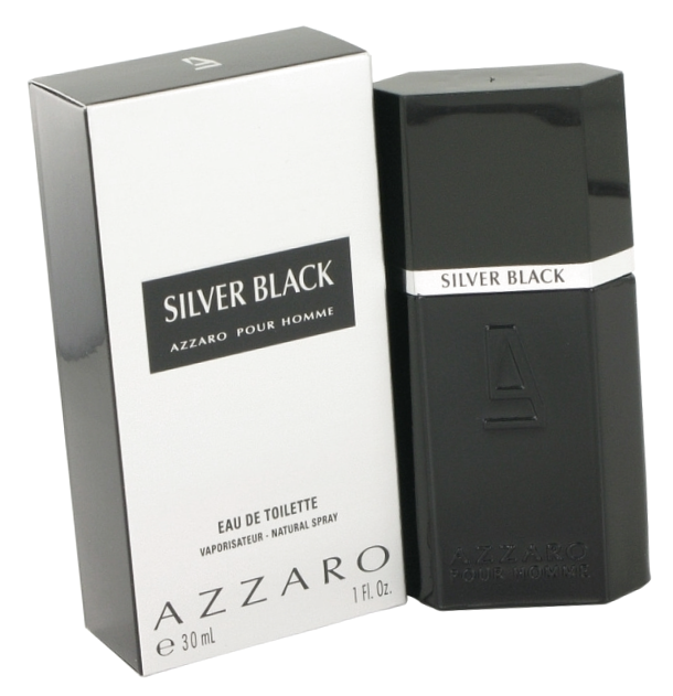 Туалетная вода Азаро Сильвер Блэк мужская 30 мл - Azzaro Silver Black
