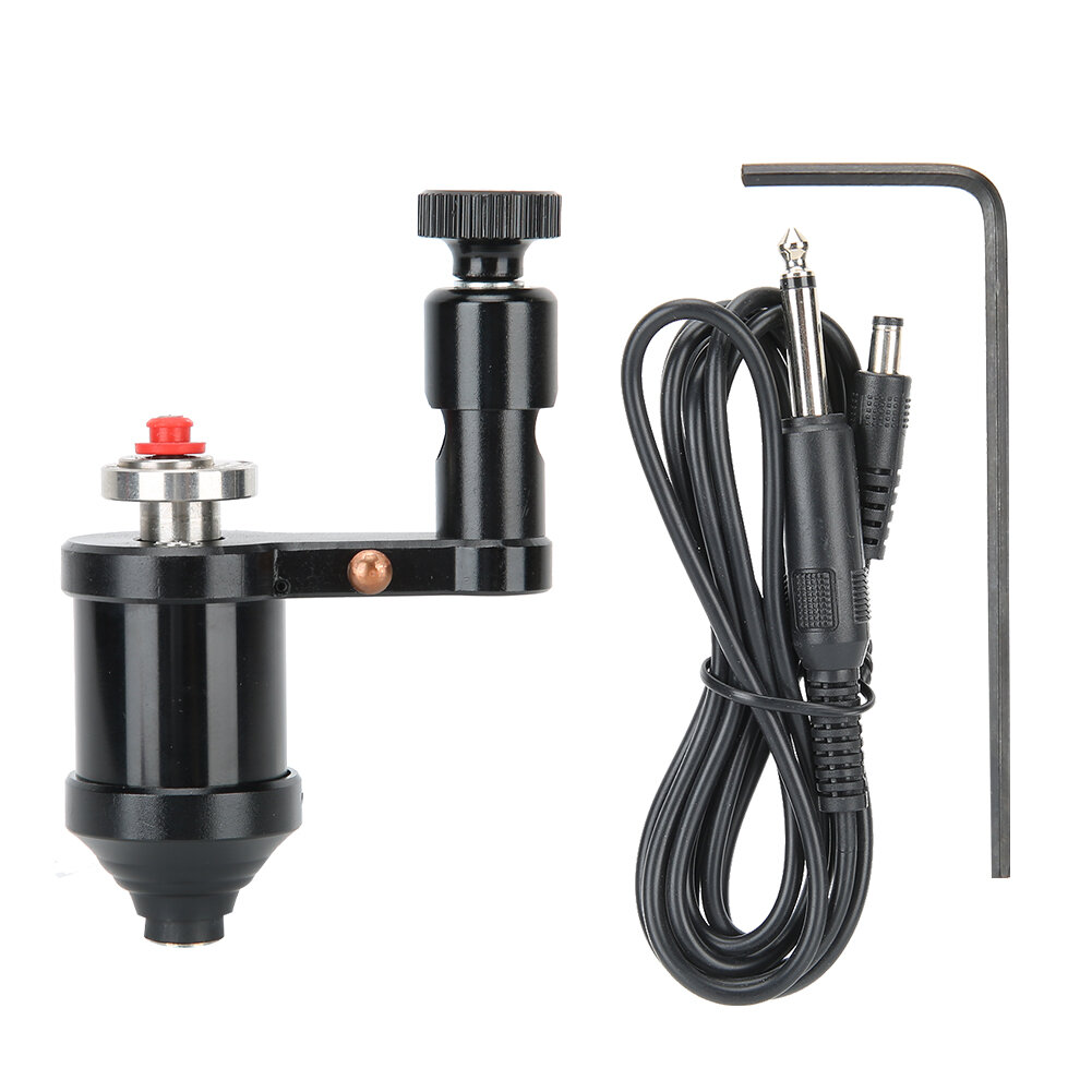 T3 Dife Drive Tattoo Machine DC Интерфейс мощный инструмент для татуировки двигателя (Black)