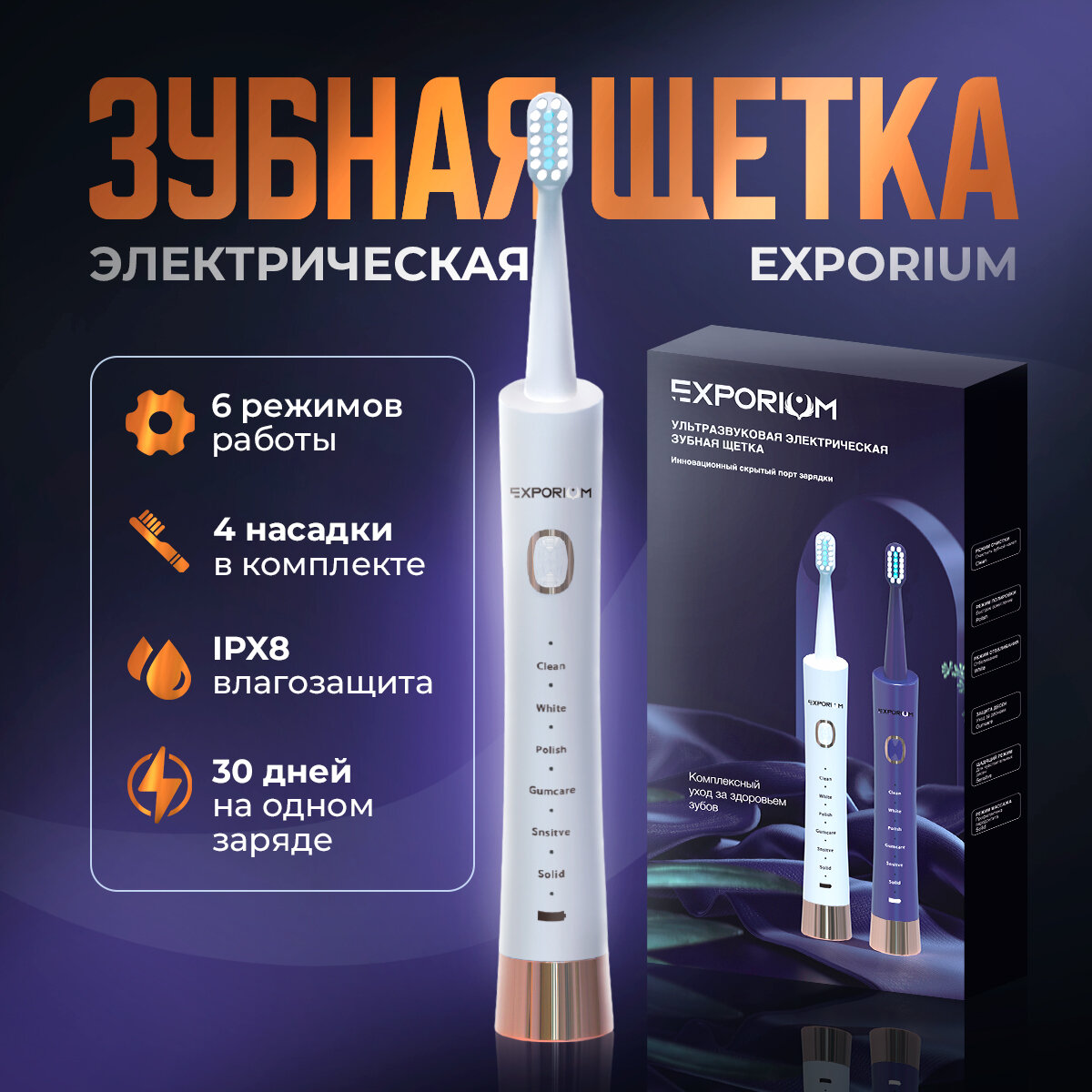 Зубная щетка электрическая