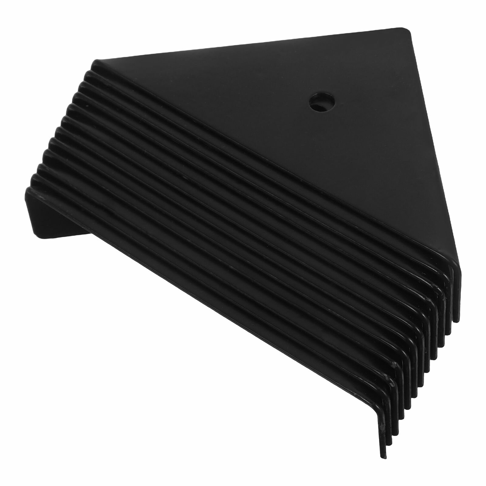 Комплект Треугольных Угловых Креплений Для Домашней Мебели Размер 6.60X6.60X1.90Cm 12 Штук