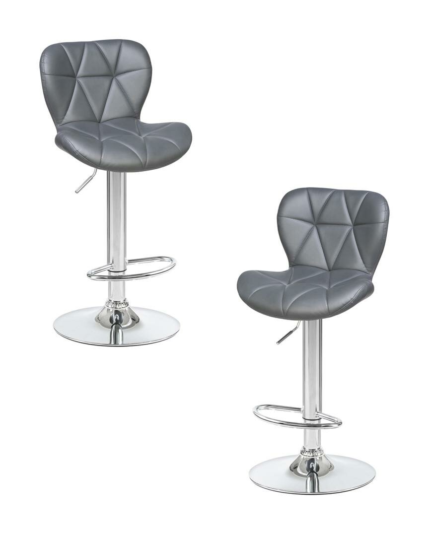 Стул барный DOBRIN Набор 2 шт Стул барный DOBRIN BARNY, серый арт. LM-5022-N_CH-M_EL-188-55