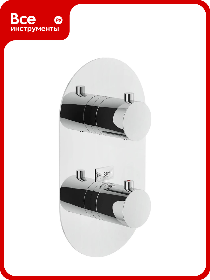 Термостатический, NOBILI, смеситель для душа (внешняя часть) NOBILI PLUS WE00102/TCR 00000063041