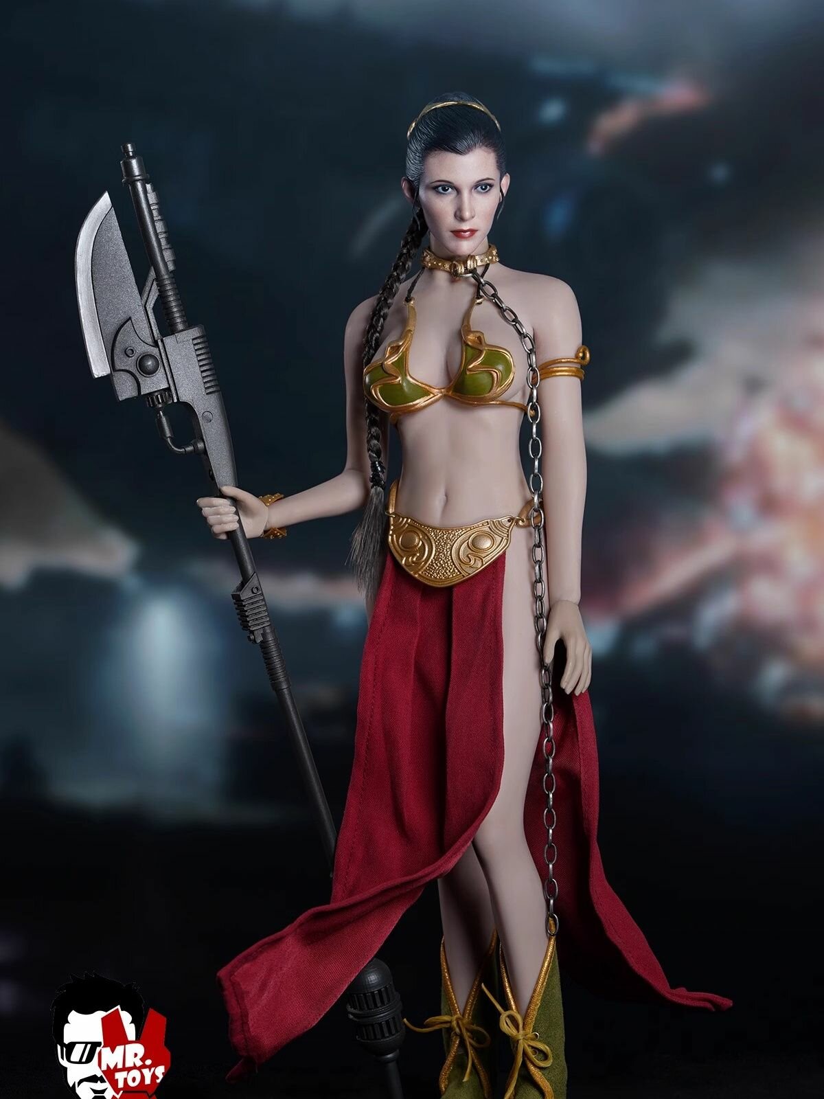 Планета Принцесса женская голова + одежда аксессуары набор игрушек 1/6 MR.TOYS MT2021-08