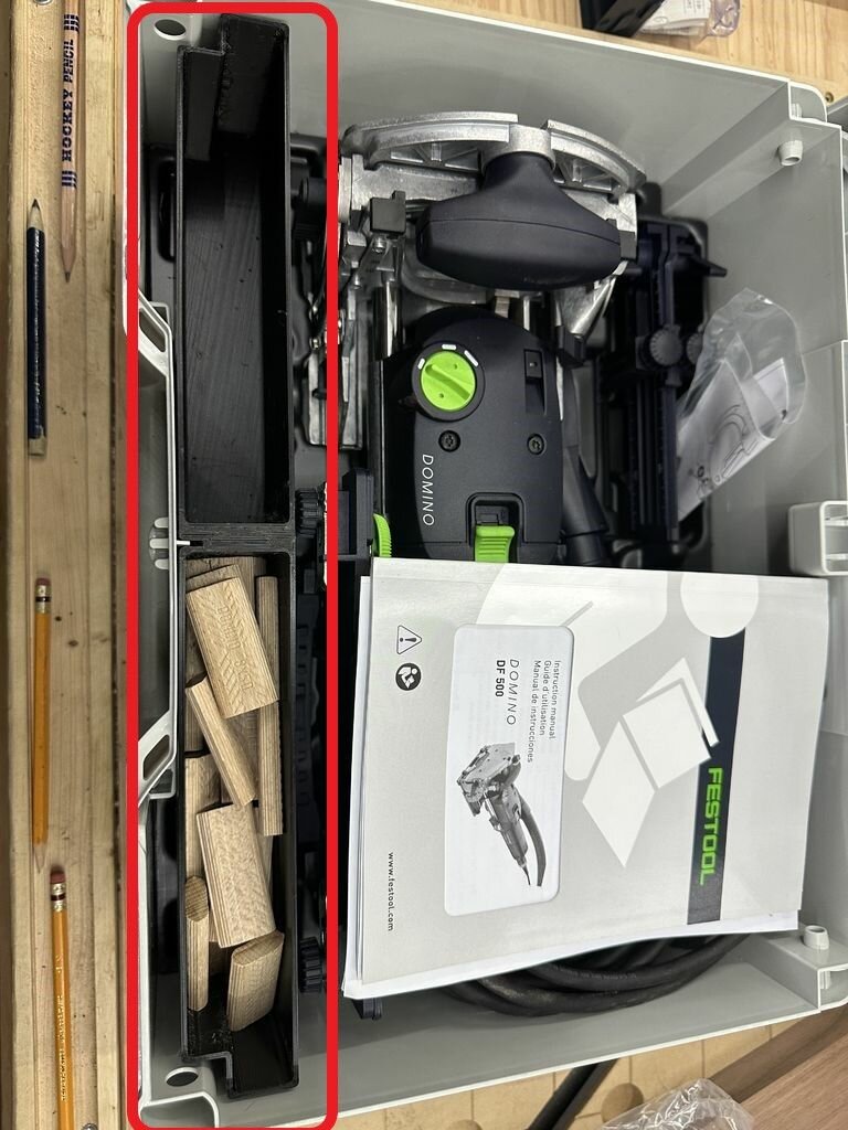 Лоток для систейнера Festool Domino DF500