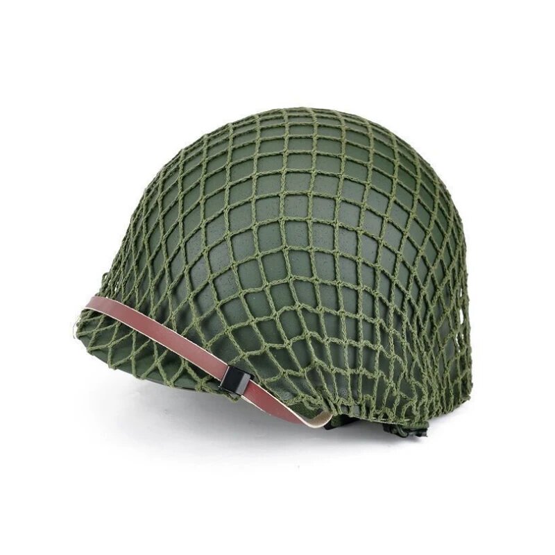 Стальной шлем M1 зеленый, with cover