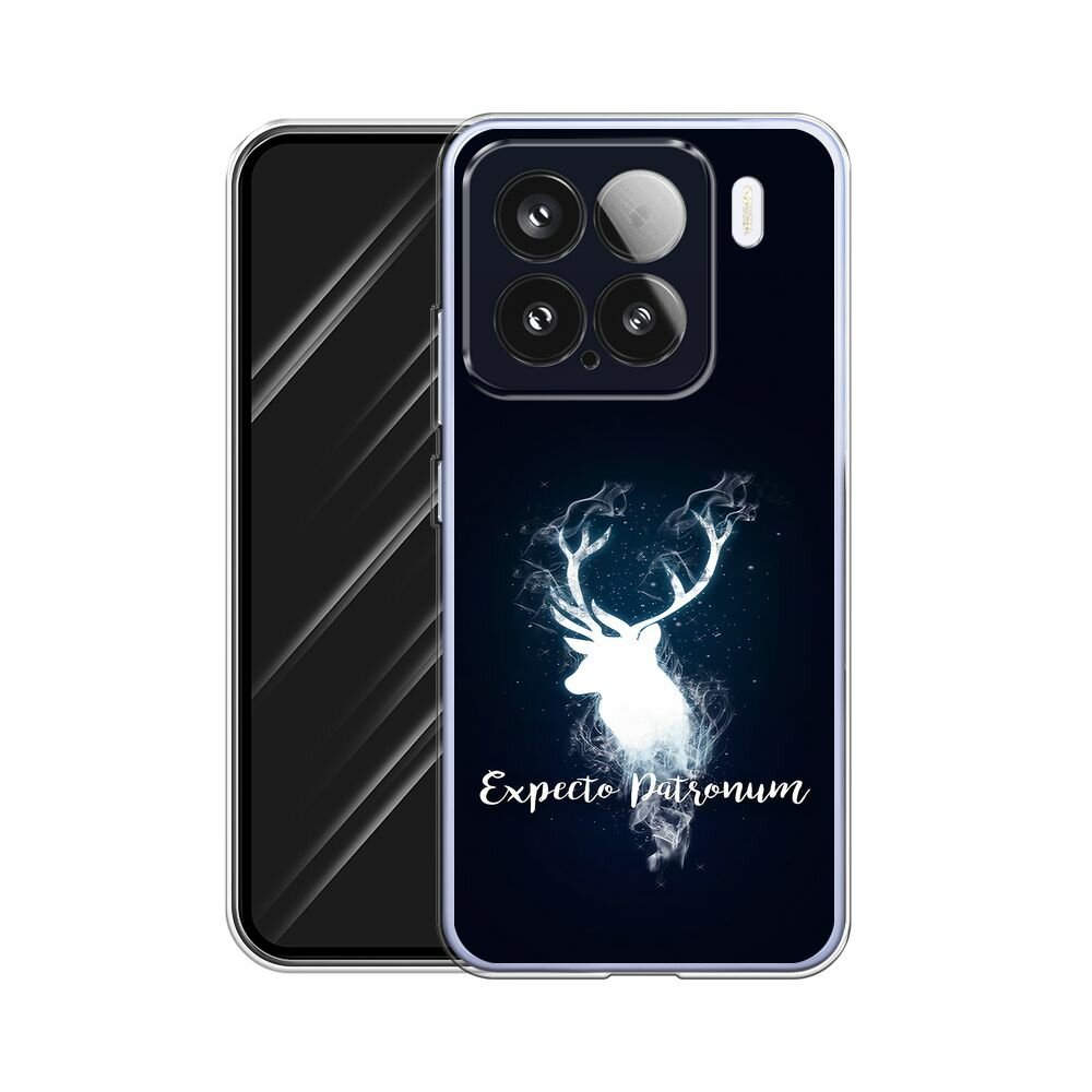 Силиконовый чехол на Xiaomi 15 / Сяоми 15 с принтом Expecto Patronum — фото 1
