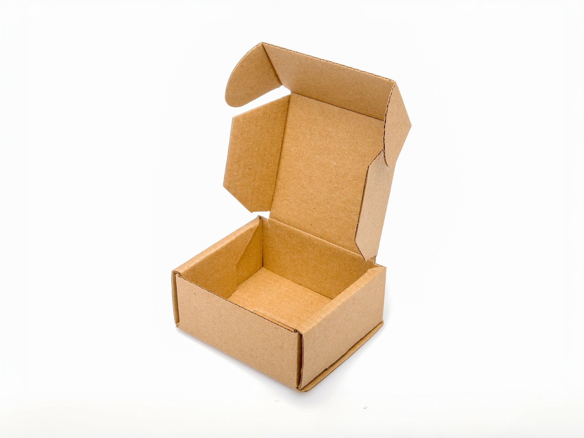 Коробка картонная самосборная подарочная и для посылок 6х6х3 см 30шт.