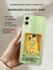 Чехол на Samsung Galaxy A06 / Самсунг Галакси А06 с принтом "The kiss", прозрачн...