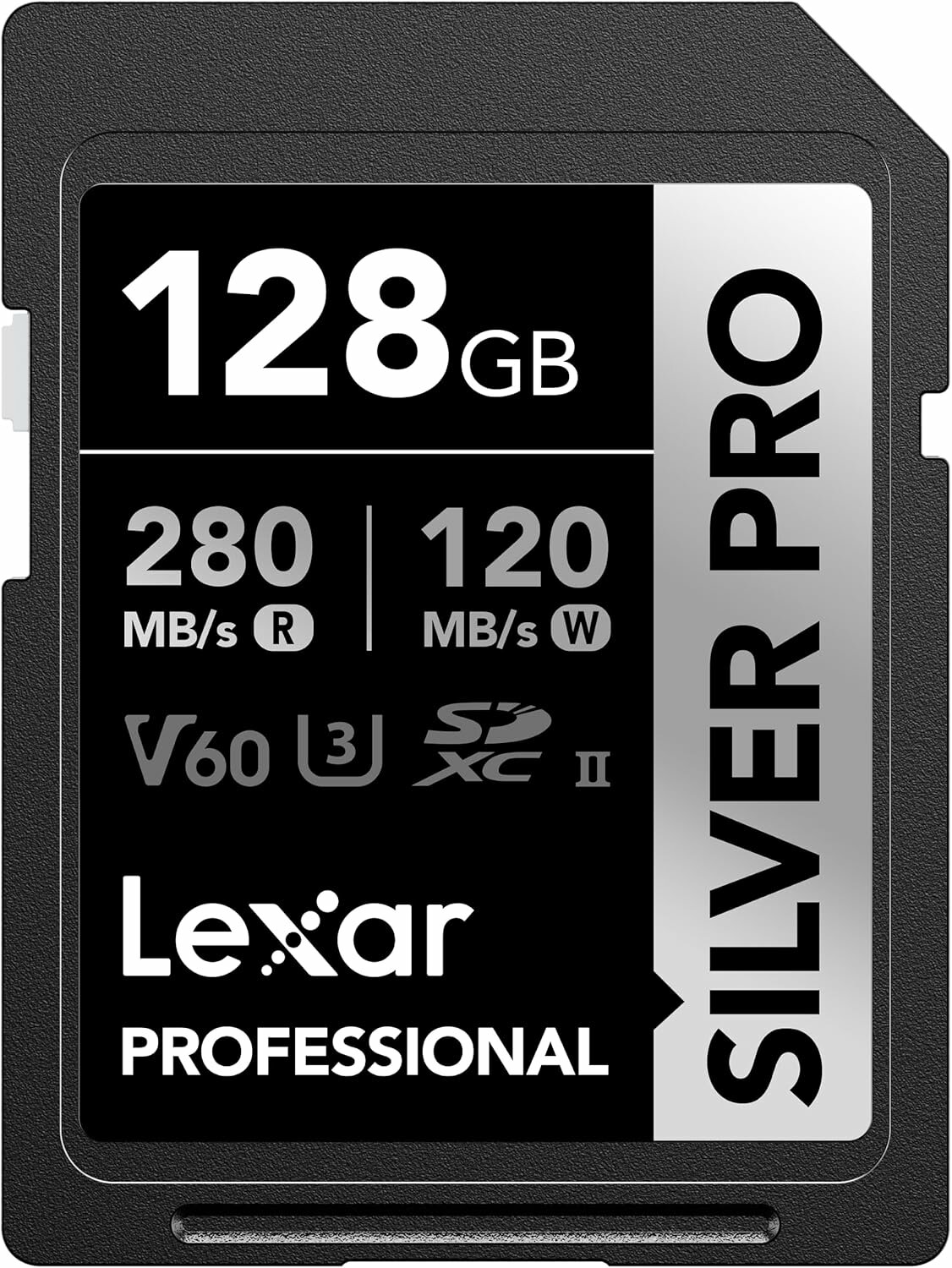 Карта памяти Lexar Professional Silver Pro SDXC 128 ГБ [LSDSIPR128G-BNNNG]