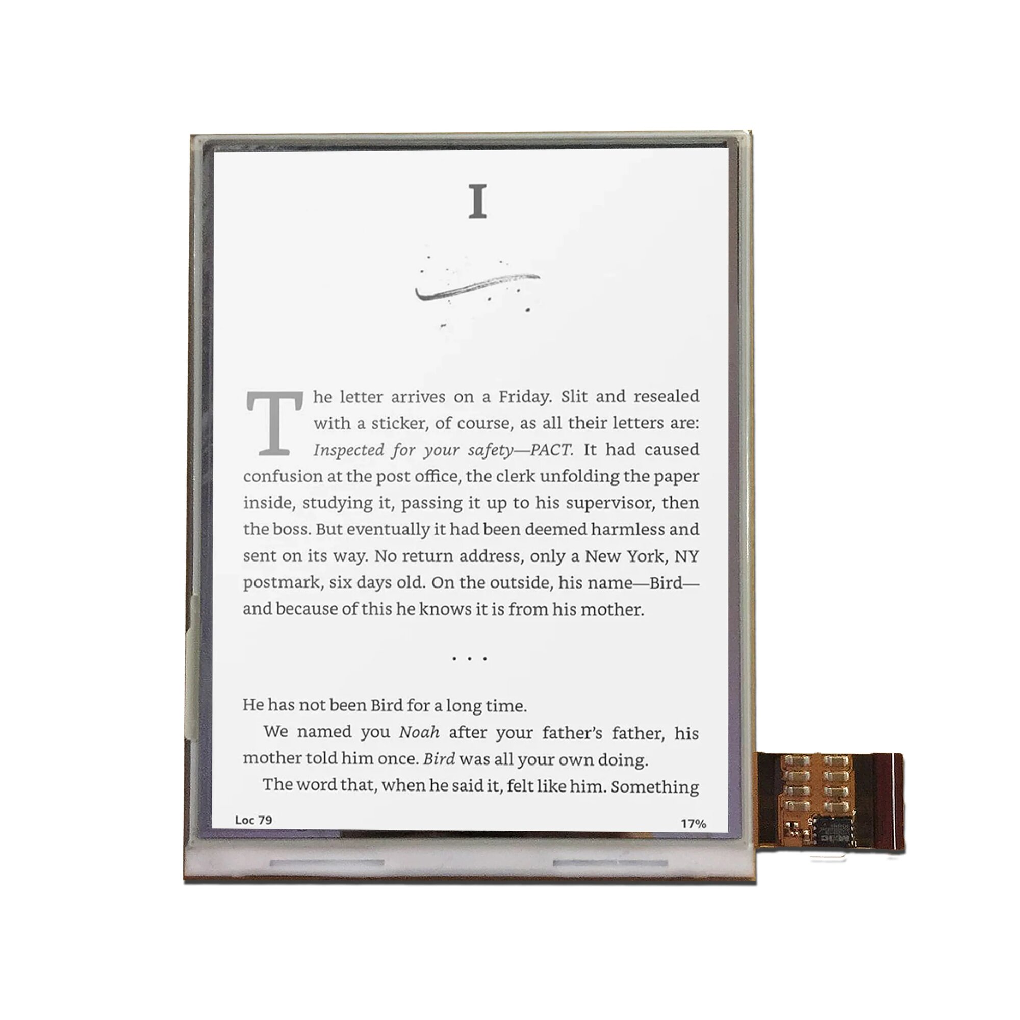 Матовый экран ED060XD4(LF)C1 ED060XD4(LF)T1-00 ED060XD4 U2-00 Без сенсорного освещения Электронная книга eink ЖК-дисплей, Matte screen