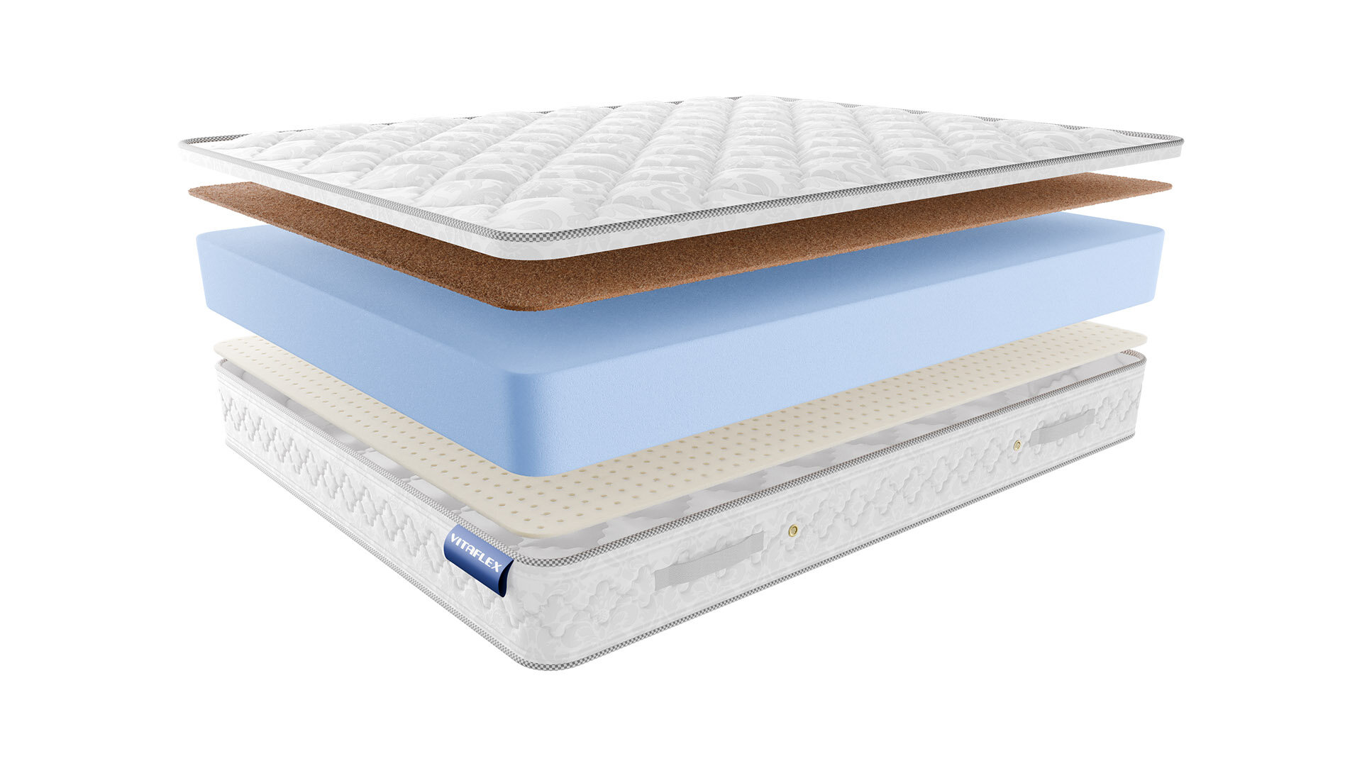 Матрас Vitaflex Standart Hard-Easy Max 80х195 серии Foam Classic высота 22 см