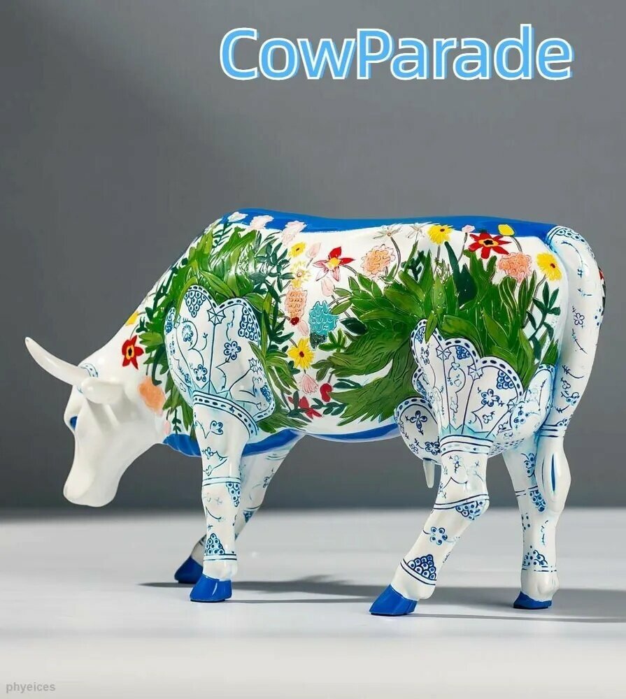 Статуэтки коровы CowParade коллекционные для декора интерьера