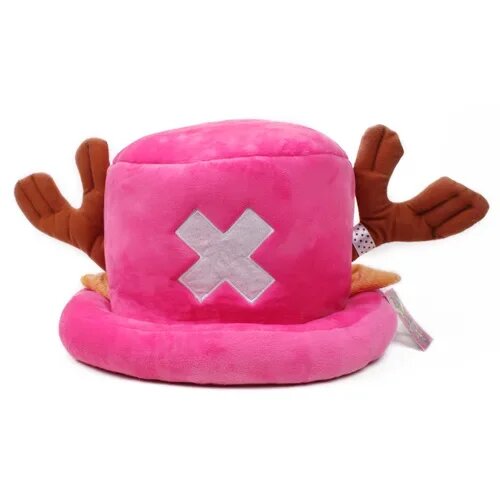 Kawaii плюшевая шляпа Tony Chopper Розовый, style 3