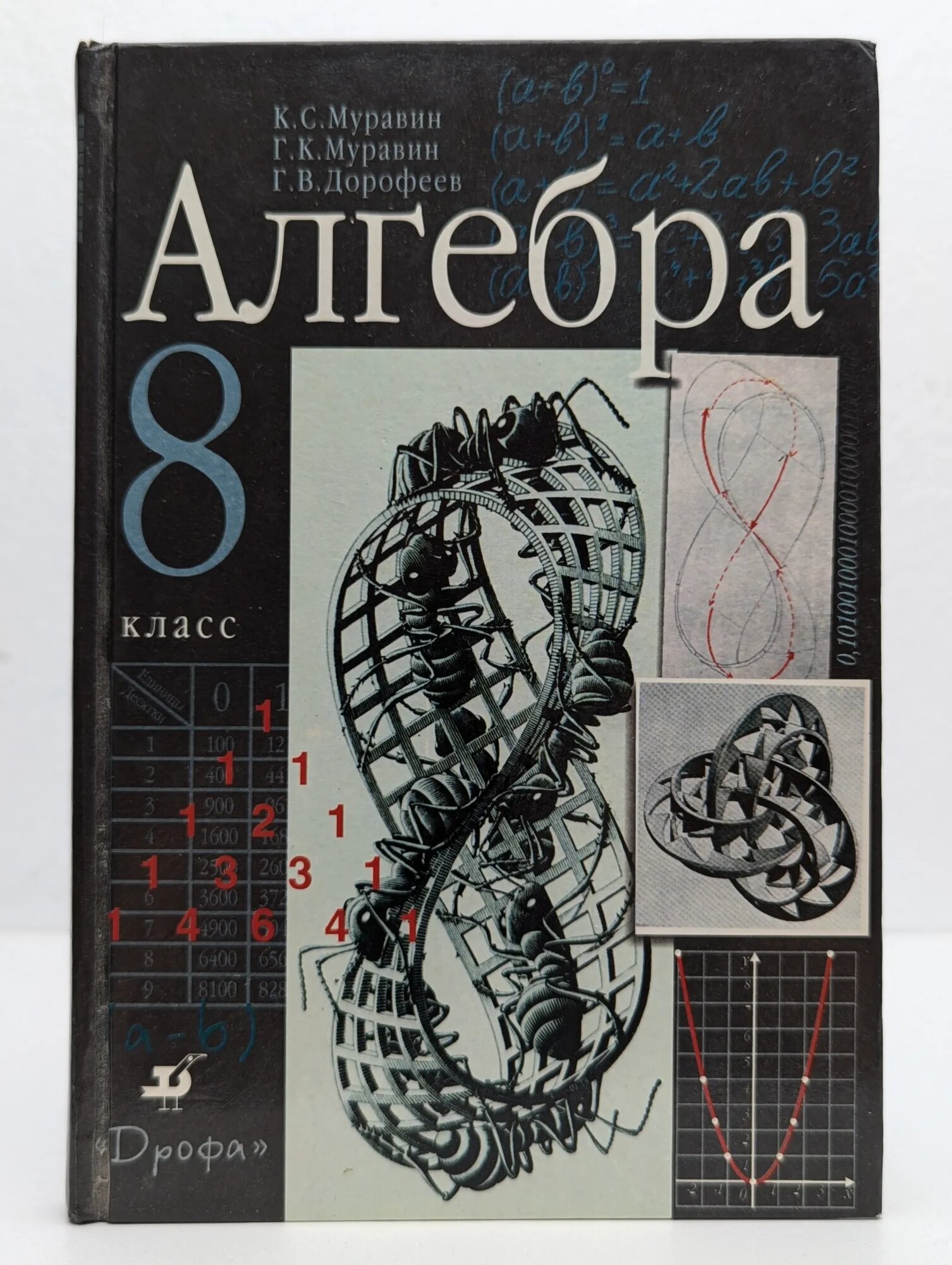 Алгебра. 8 класс Муравин Константин Соломонович 1999