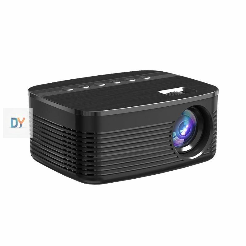 Домашний миниатюрный и компактный проектор T20 поддерживает 1080p, ручная фокусировка