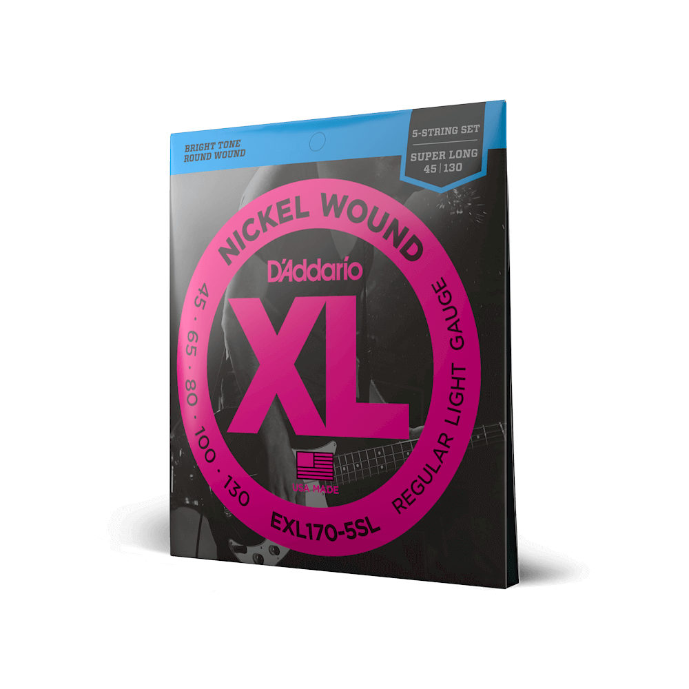 Струны для бас-гитары D'Addario EXL170-5SL
