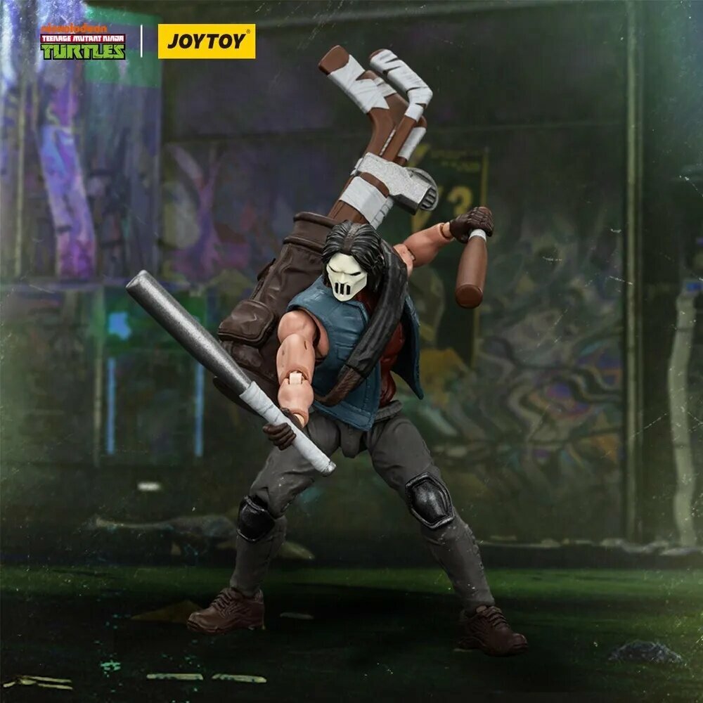 Подвижная фигурка JOYTOY TMNT Casey Jones коллекция игрушек