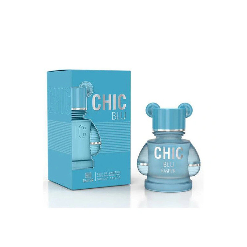 Парфюмерная вода для женщин и мужчин Emper Chic Blu 100 мл / Духи Эмпер Шик Блу / Синий шик