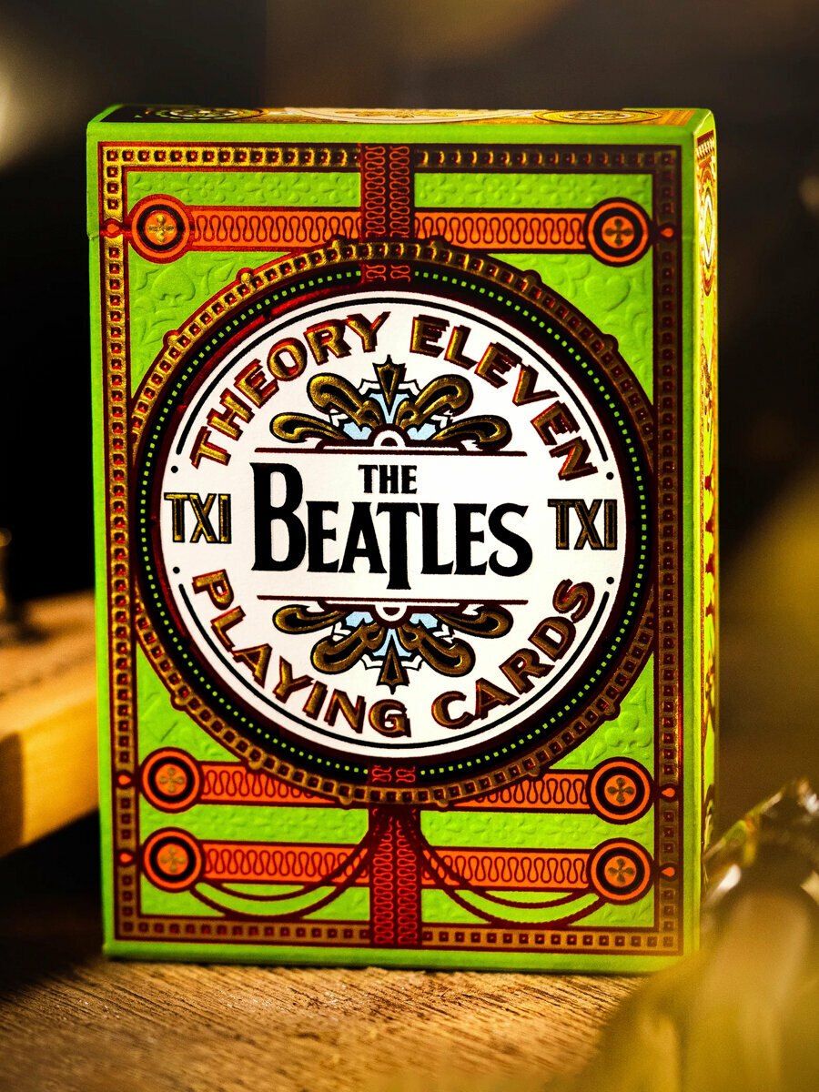 Карты Theory11 The Beatles Green / Битлс зеленые