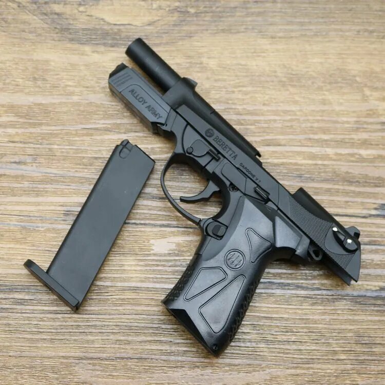 Beretta M92F модель 1:2.05 - Игрушечный пистолет из металла - Без стрельбы