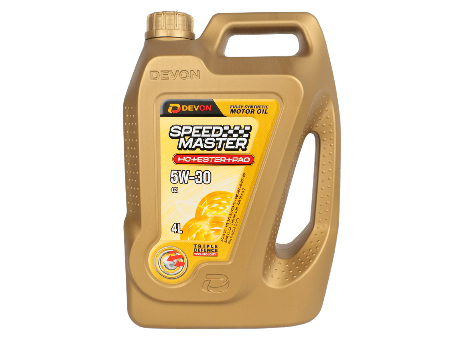Масло моторное DEVON SPEED MASTER 5W30 C3 4л