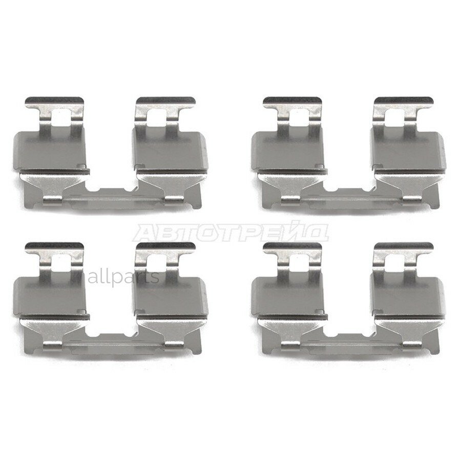 SAT ST-349-0071 Комплект монтажный тормозных колодок RR TOYOTA RAV4 05-12/MARK X 07-13