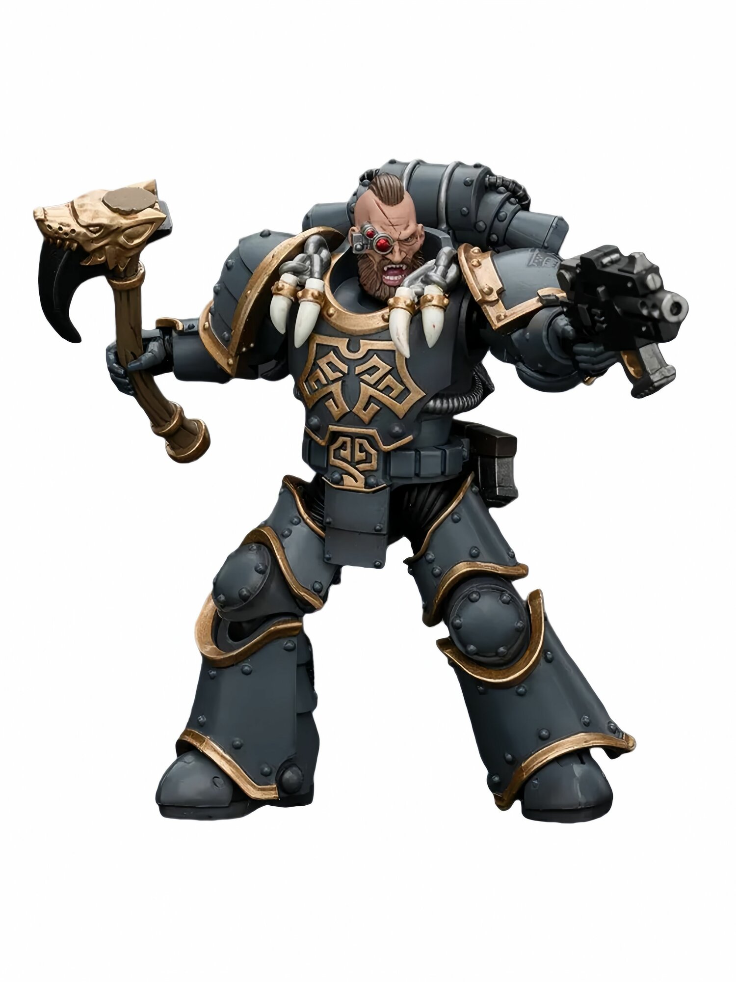 Игрушка JOYTOY "Серый Убийца 2", ПВХ, для Warhammer 40k, статичная, высота 20 см