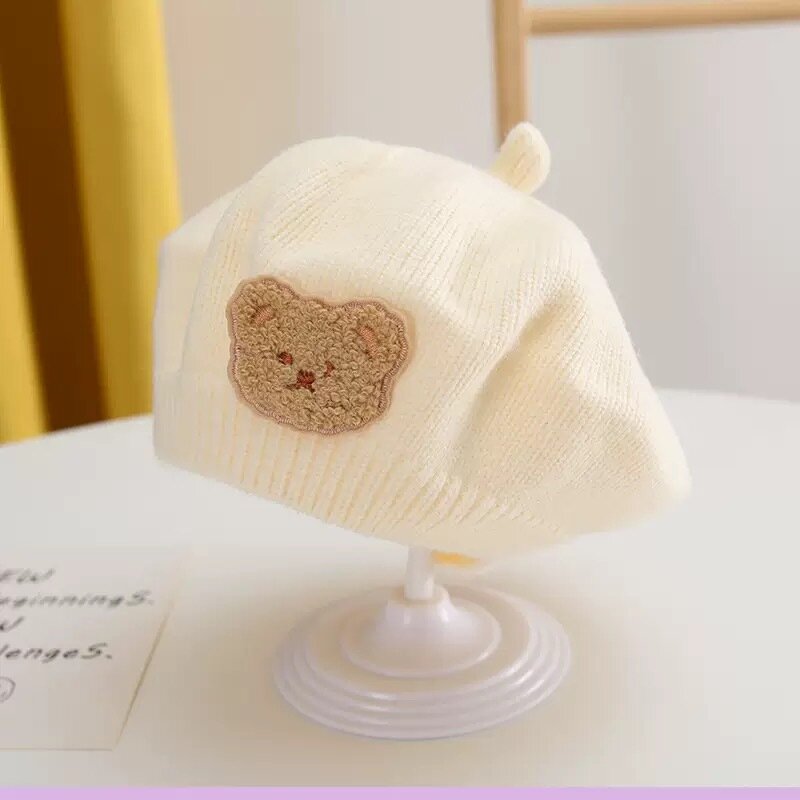 Детские шапки осенние и зимние шерстяные вязаные шапки детские береты милые и супер милые шапки художника для мальчиков и девочек модные оптом