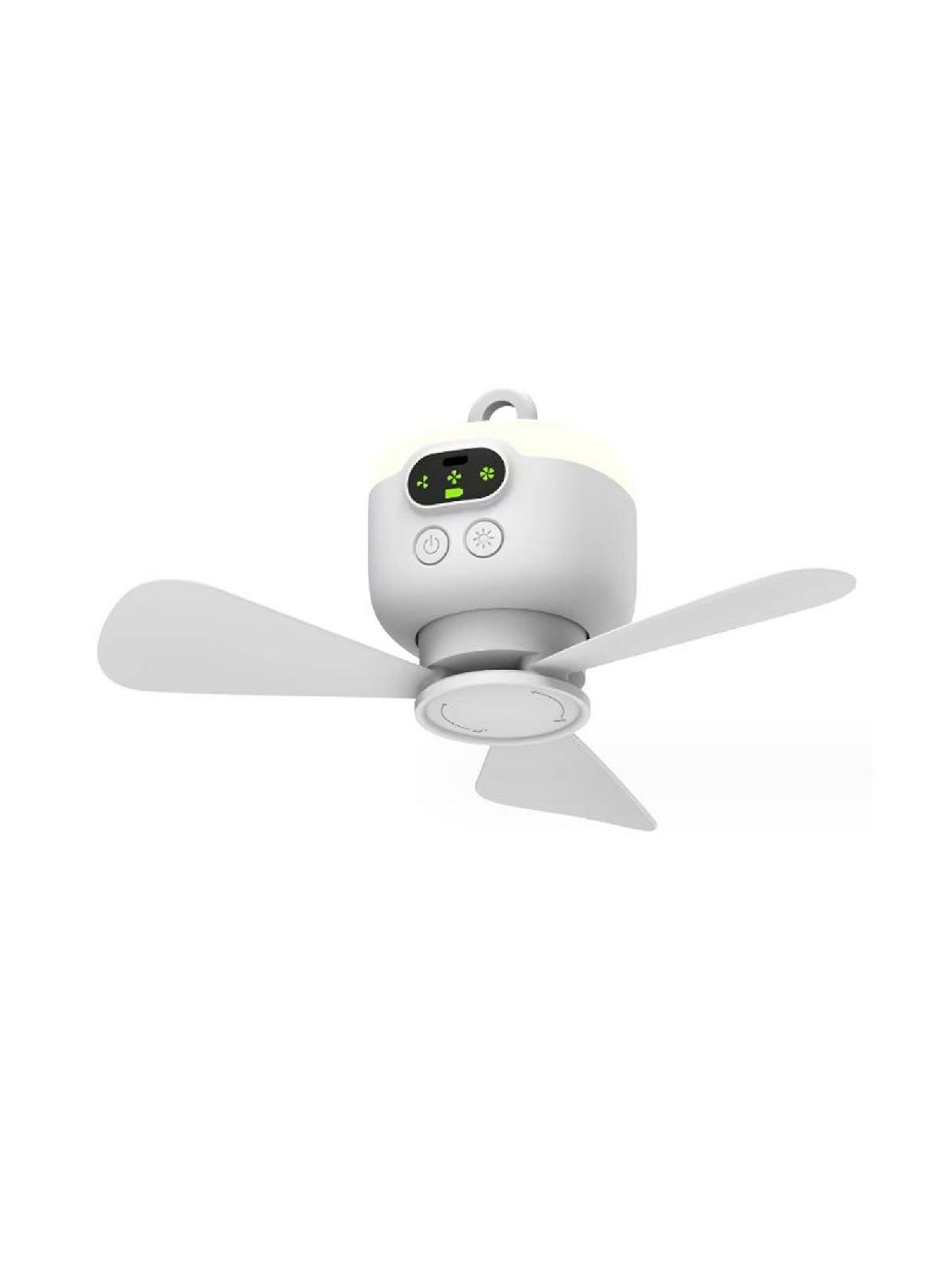 USB Rechargeable Tent Fan USB Ceiling Fan Remote USB Power Ceiling Canopys Fan 4Speed Hangings Fan 8000mAh Battery