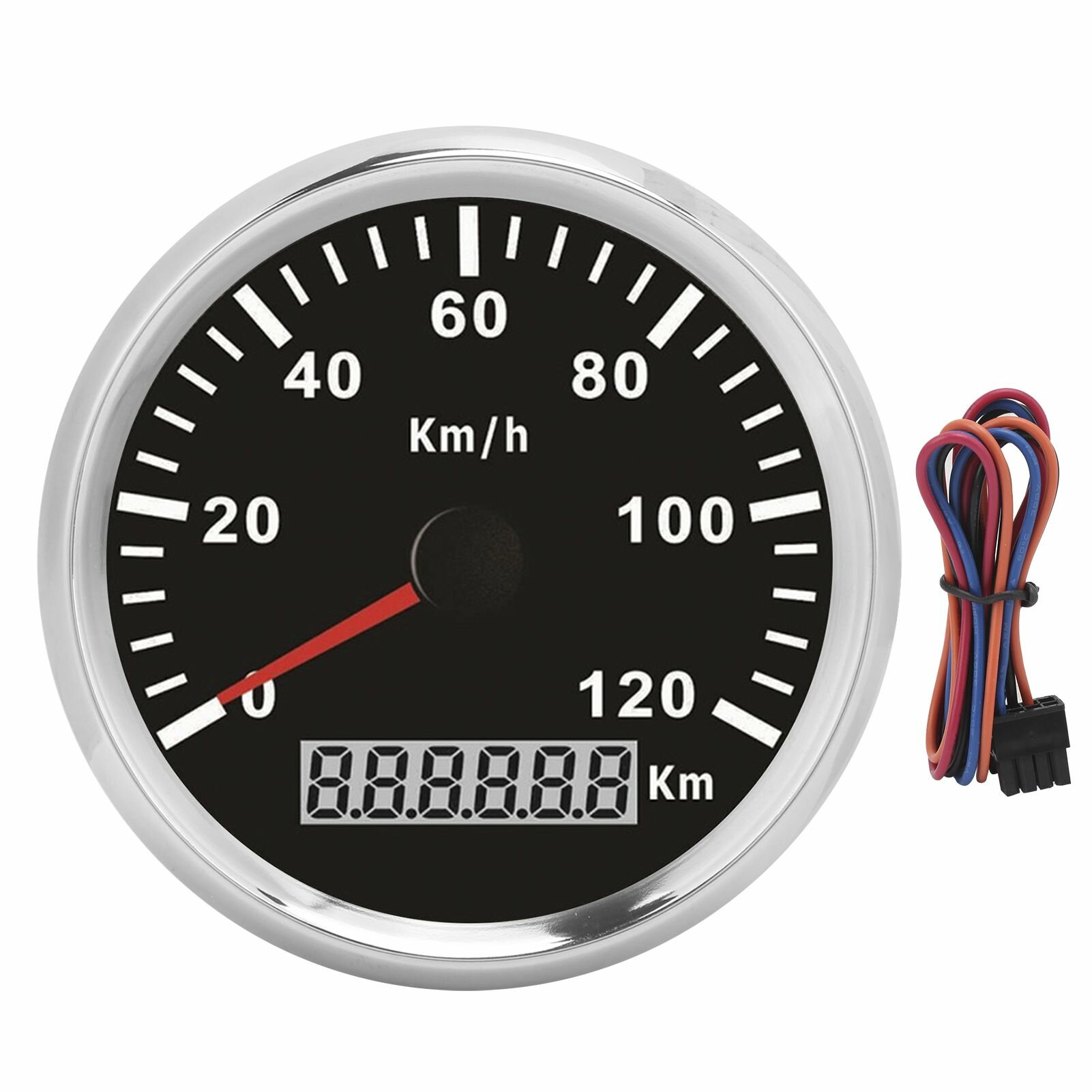 Автомобильный спидометр 3 3/8 дюйма с GPS сигналом, диапазон 0 120 км/ч, для яхт, мотоциклов и автомобилей, IP67
