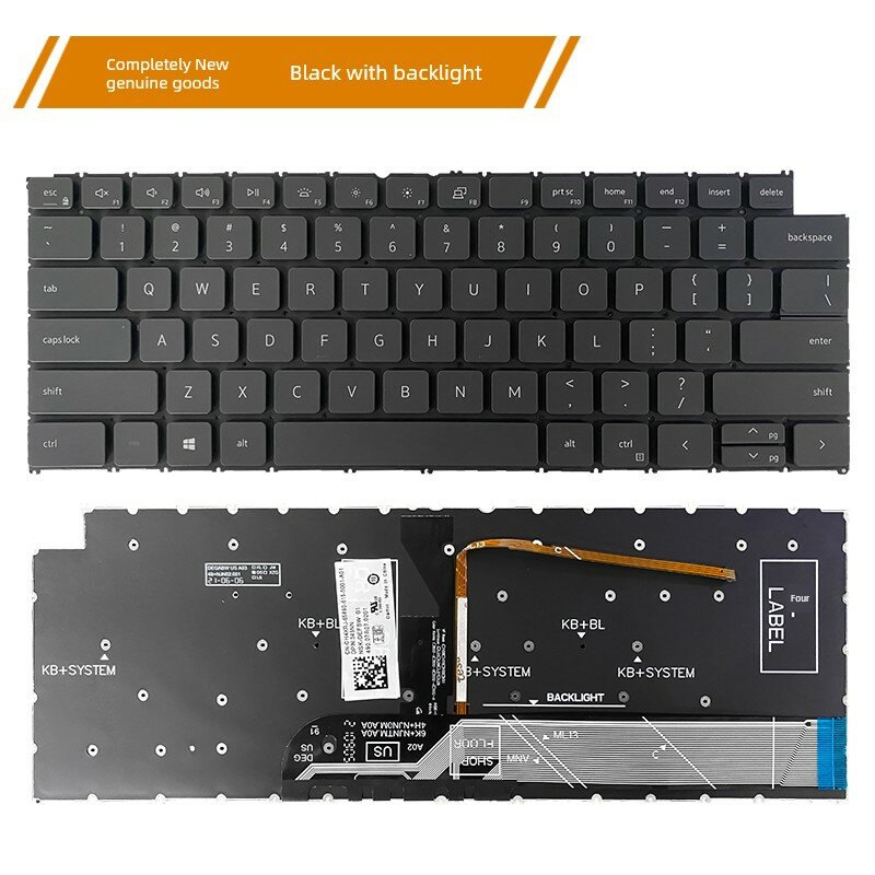 Клавиатура Condensing Star, для DELL Vostro, оригинальная, с подсветкой, беспроводная