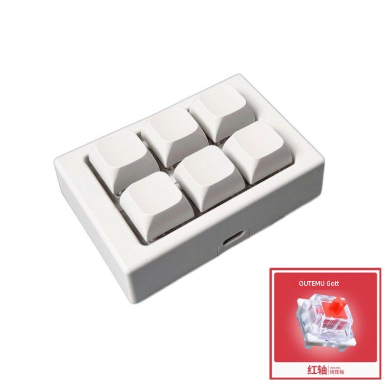 Быстрая клавиатура с 6 клавишами для копирования и вставки, настройка пароля одной кнопкой, сочетания клавиш,