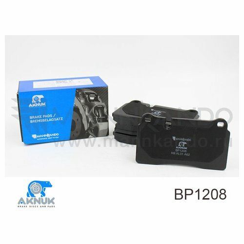 Колодки тормозные дисковые передние RANGE ROVER II AKNUK BP1208