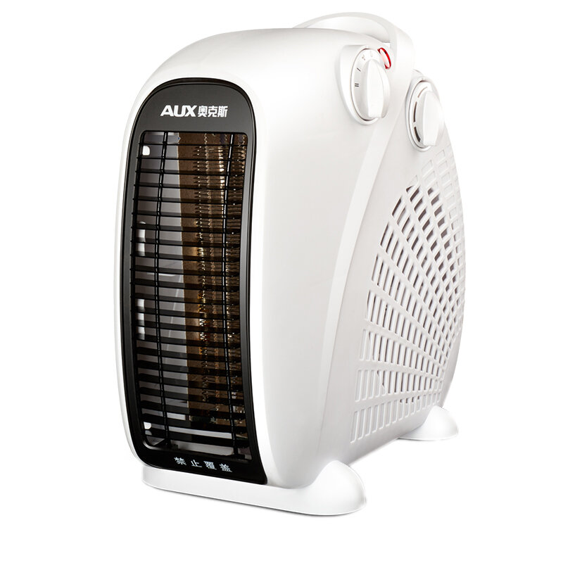 Настольный тепловентилятор AUX 200A2, белый, 2000 Вт, компактный, тихий, для обогрева