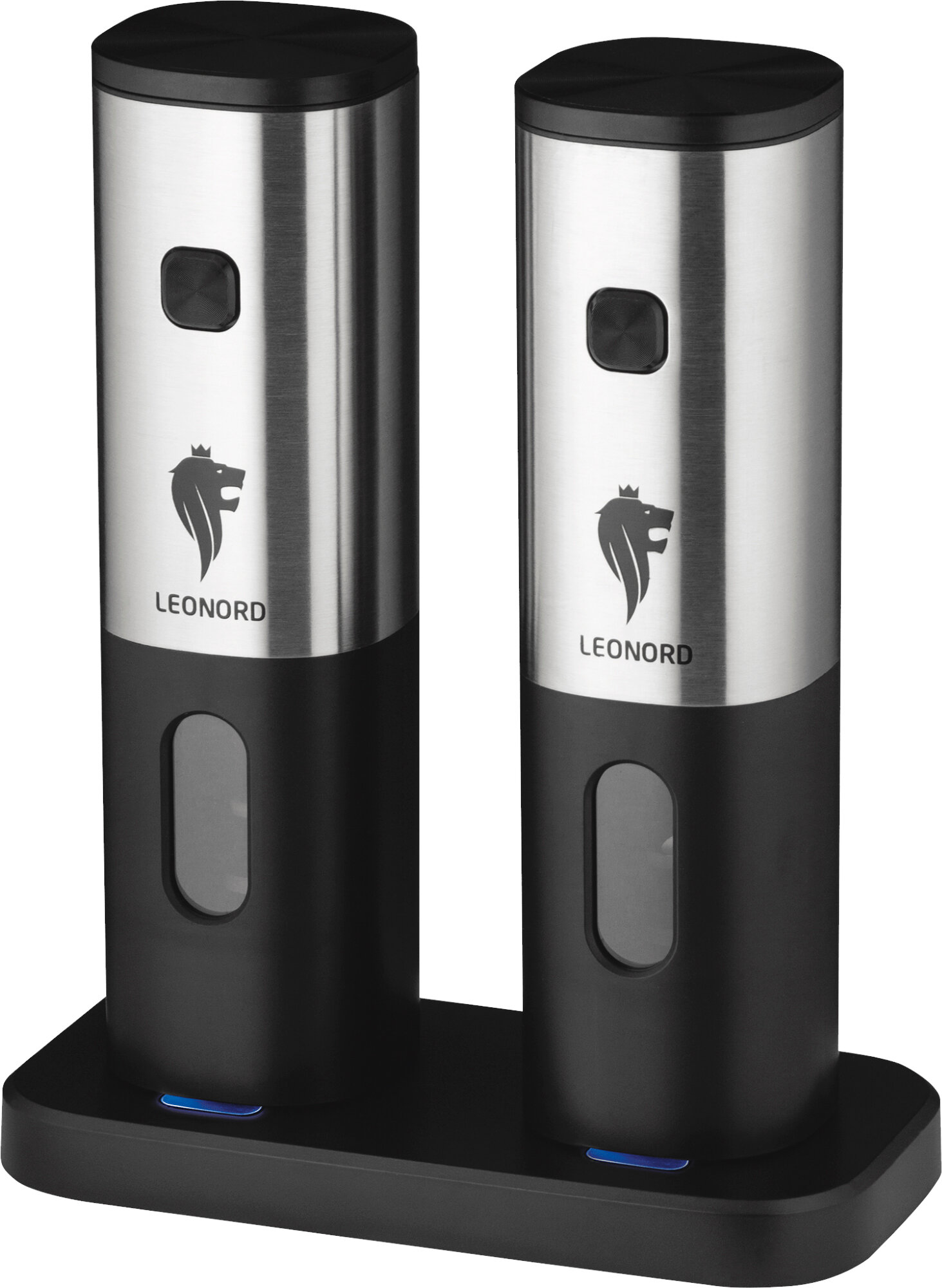 Электромельница Leonord LE-1732/2 черный/нержавеющая сталь