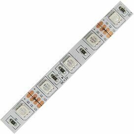 1 шт. Ecola LED strip PRO 14.4W/m 12V IP20 10mm 60Led/m RGB разноцветная светодиодная лента на катушке 50м. Экола ledstrip