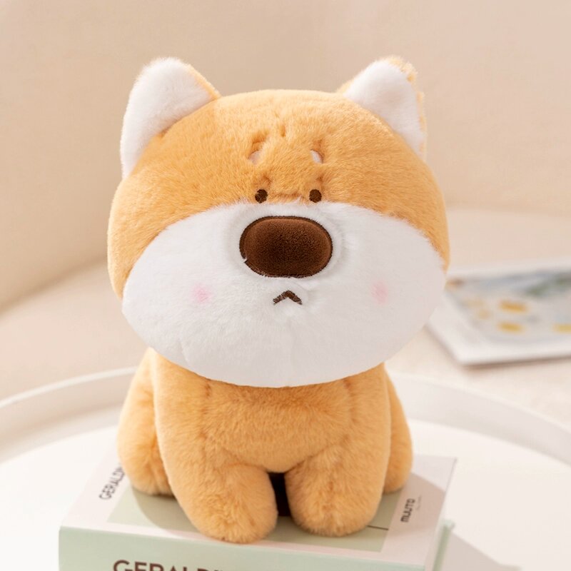 Башня лотоса Chengyi Fox Essence Same Style Stinky Face Shiba Inu Puppy Doll Мягкая игрушка Кукла Подарок на День