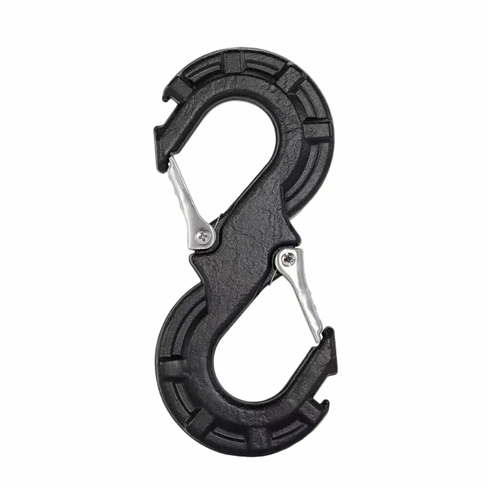 Черный S-образный быстросъемный карабин для прицепа, лебедка, крюк, автомобиль JK Offroad, буксировочные комплекты для восстановления автомо