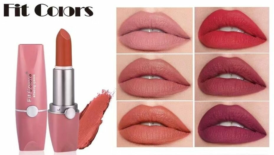 Fit Colors Набор матовых помад для губ Amazing Lipstick