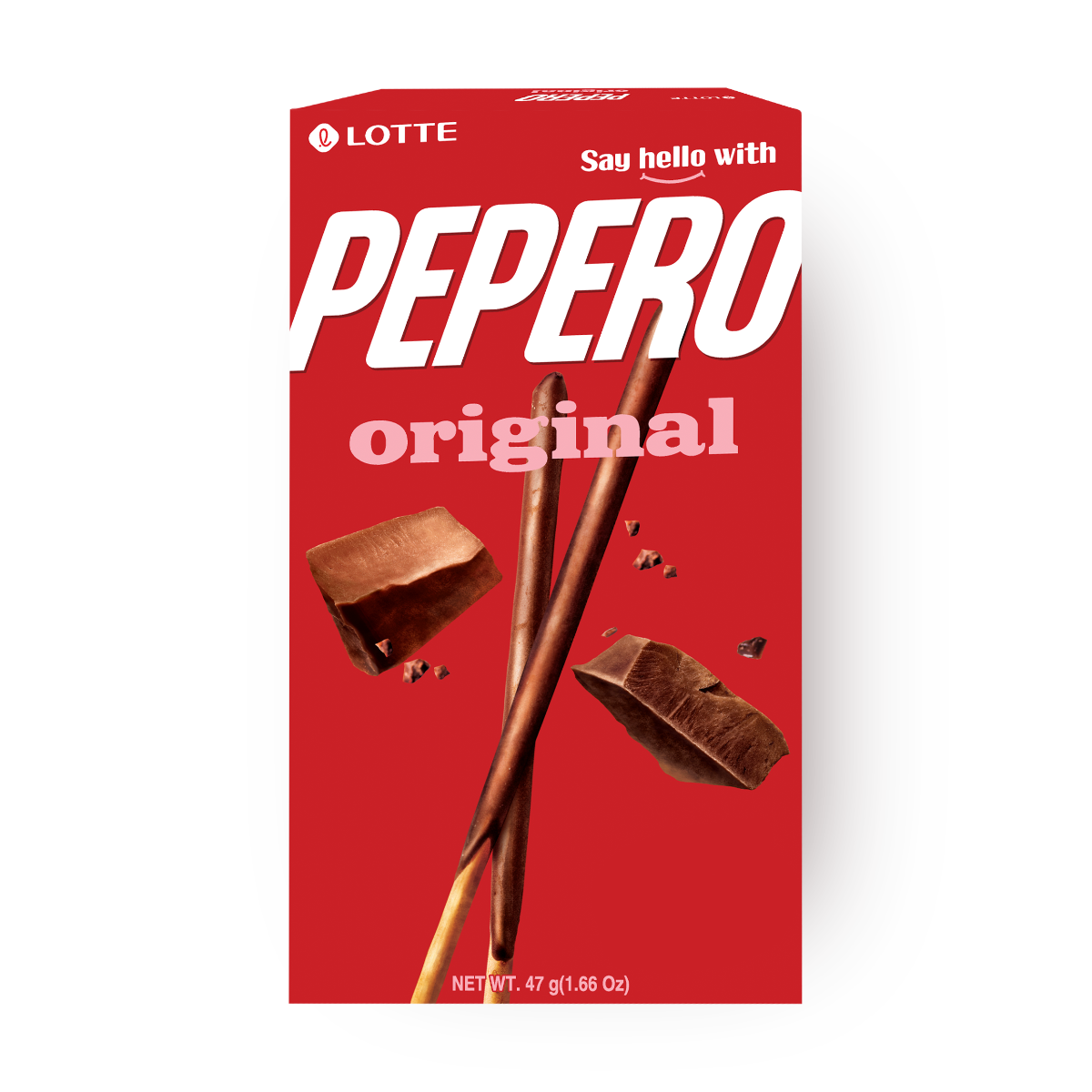 Соломка Pepero Original Lotte, в шоколаде, изысканный вкус, 1 упак.