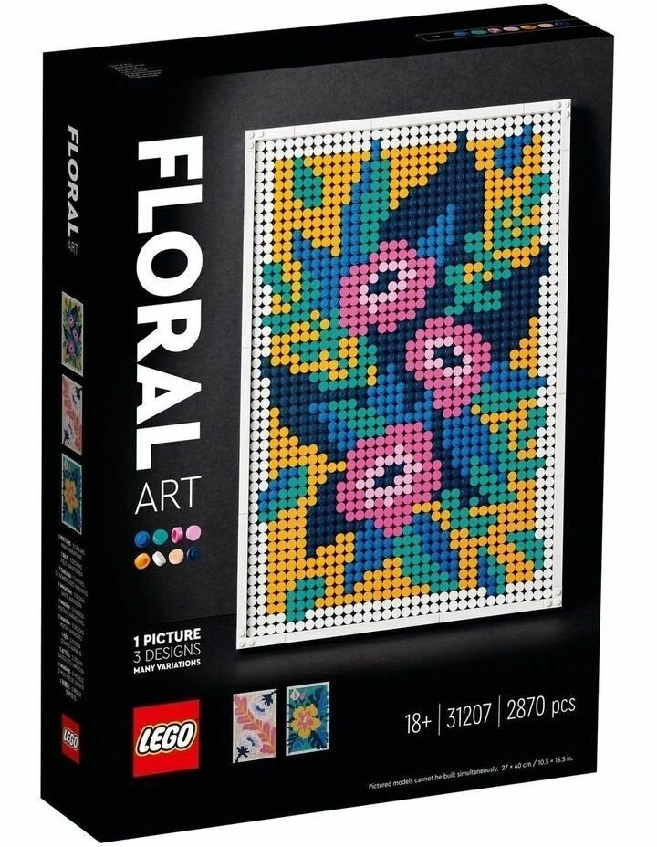Конструктор LEGO Art 31207 Цветочное искусство
