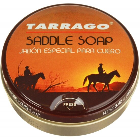 Очиститель мыло Tarrago SADDLE SOAP TIN для повседневного ухода, 100мл.