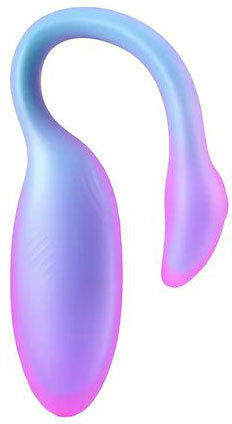 Вибратор Magic Motion Flamingo Max с дистанционным управлением голубой