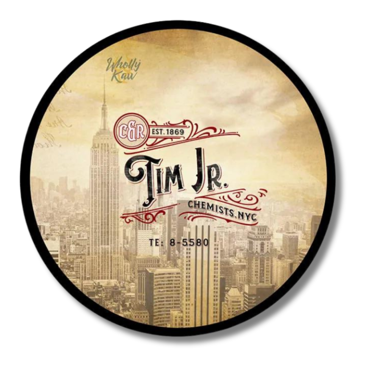 Мыло для бритья Wholly Kaw Tim Jr. Shaving Soap, 114 гр.