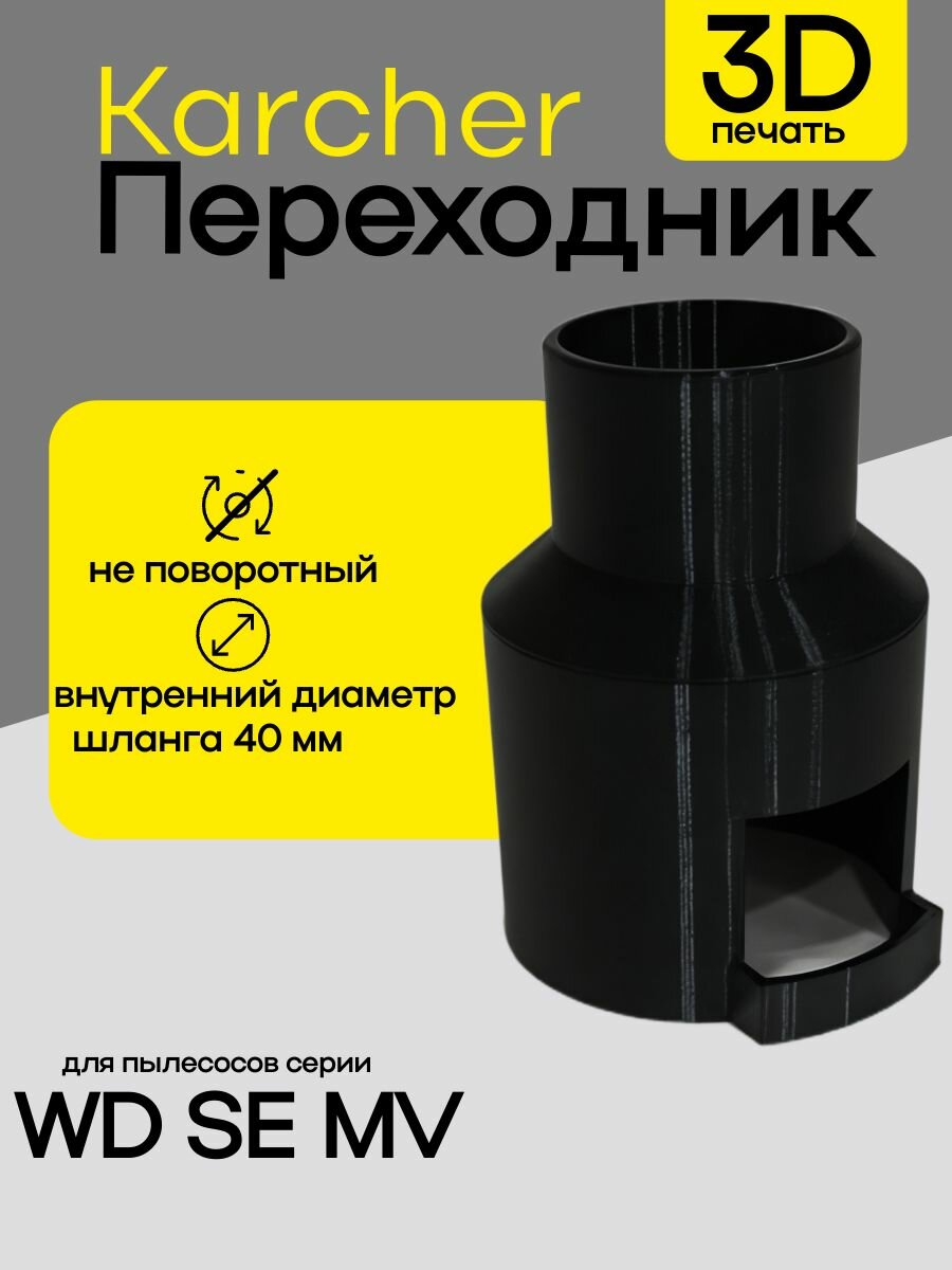 Насадка для пылесоса Керхер 40 мм