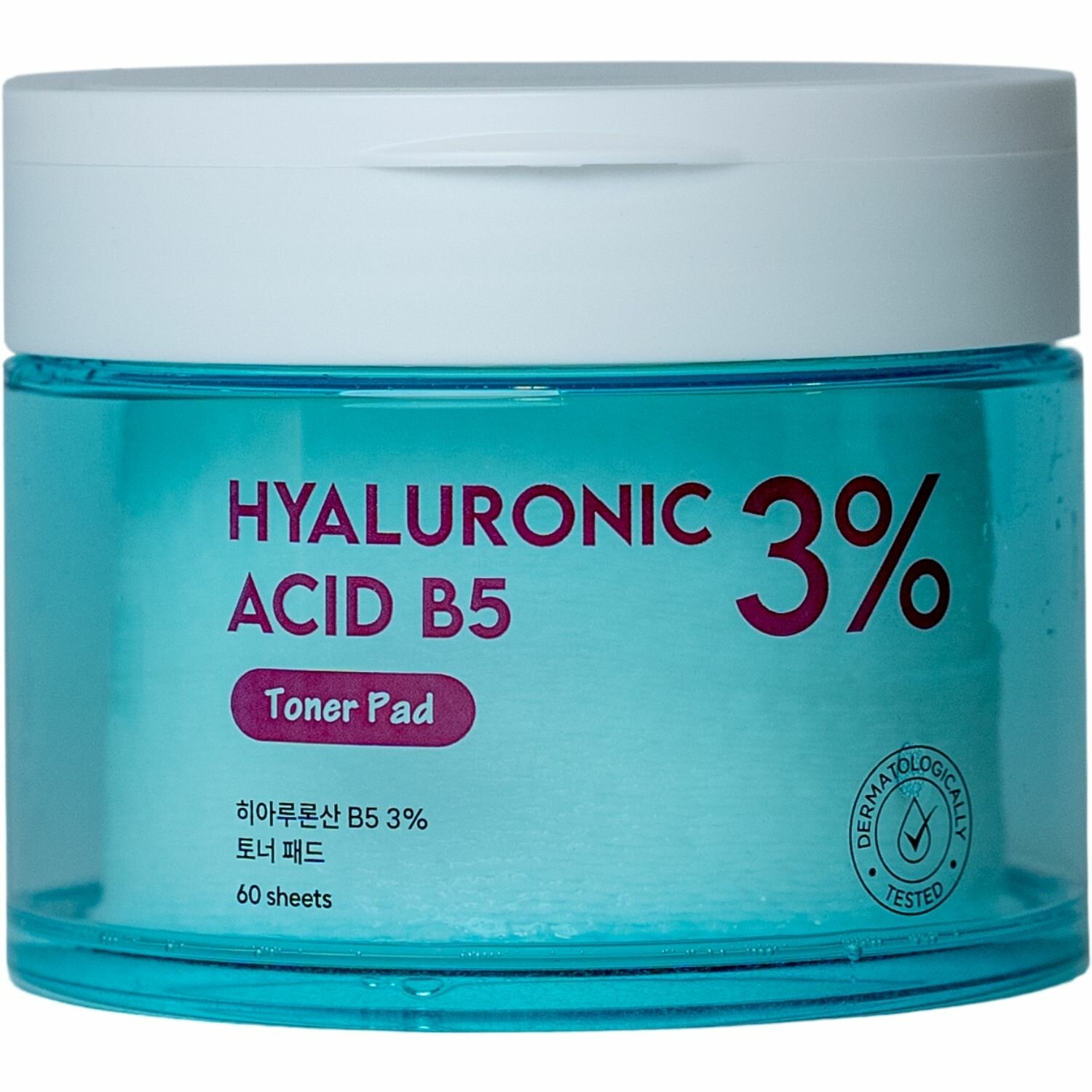 Пэды для лица ShinCos.Lab увлажняющие с гиалуроновой кислотой 60шт